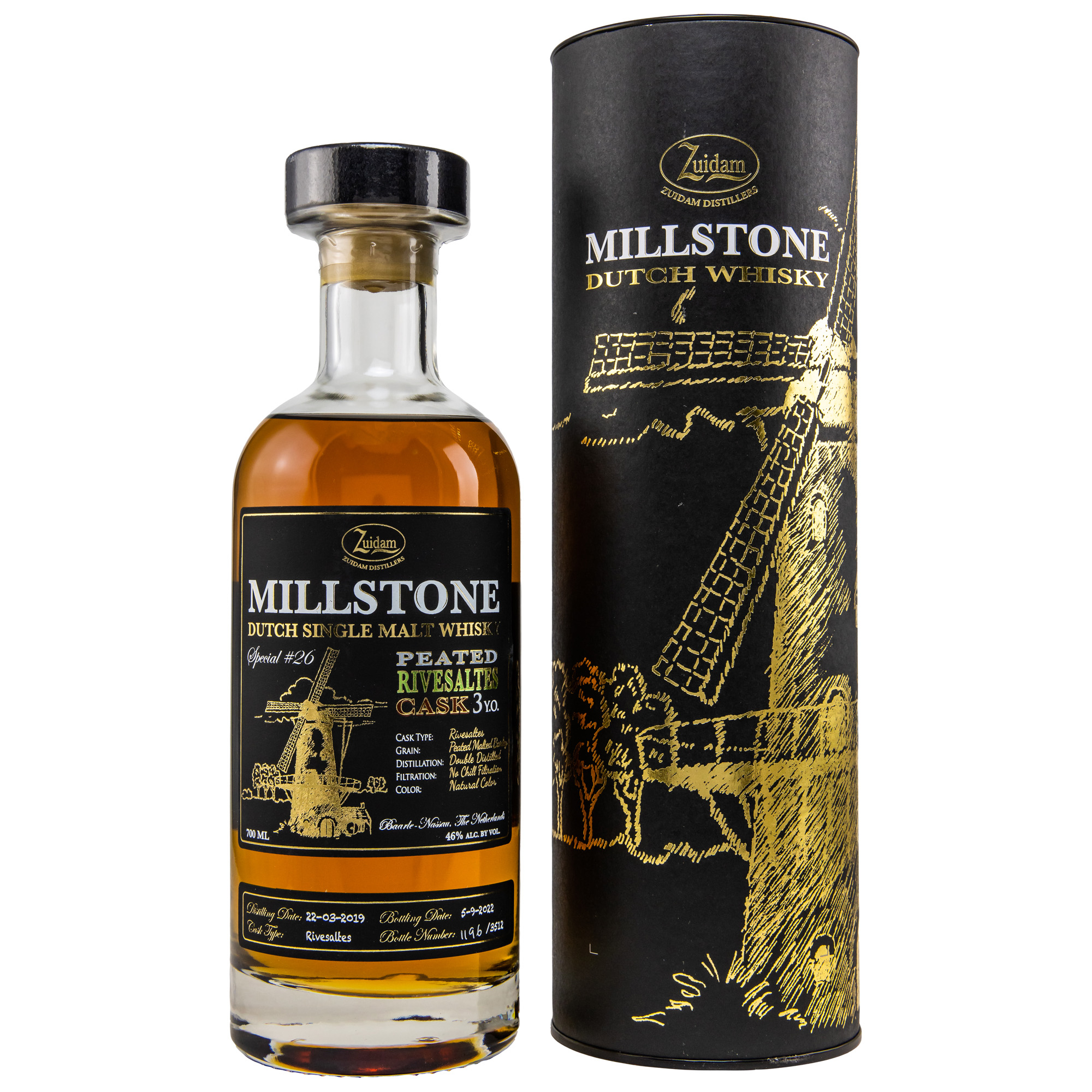 Millstone 2019/2022 - 3 Jahre Special #26 Peated Rivesaltes Cask | 19021