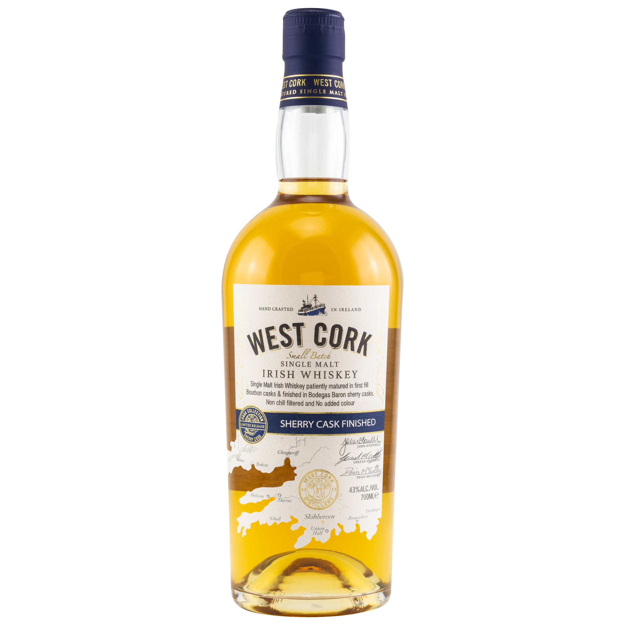 West Cork Small Batch Single Malt Sherry Cask Finish | 11441